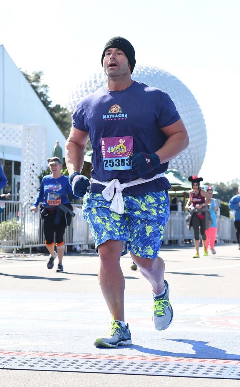 Tim Shevlin Crosses Finish Line - Green Physique
